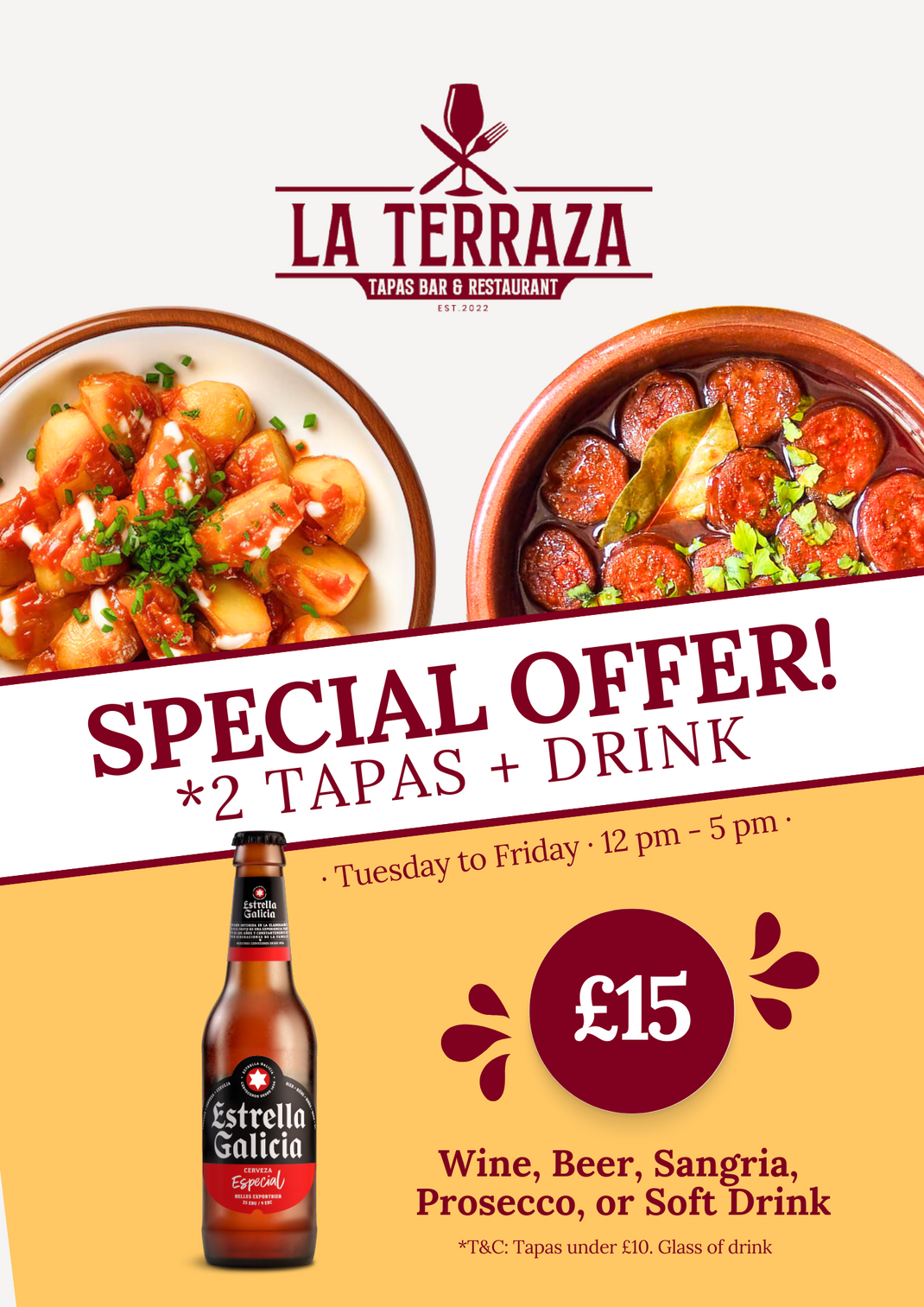 La Terraza Tapas Bar & Restaurant – La Terraza Tapas Bar & Restaurant