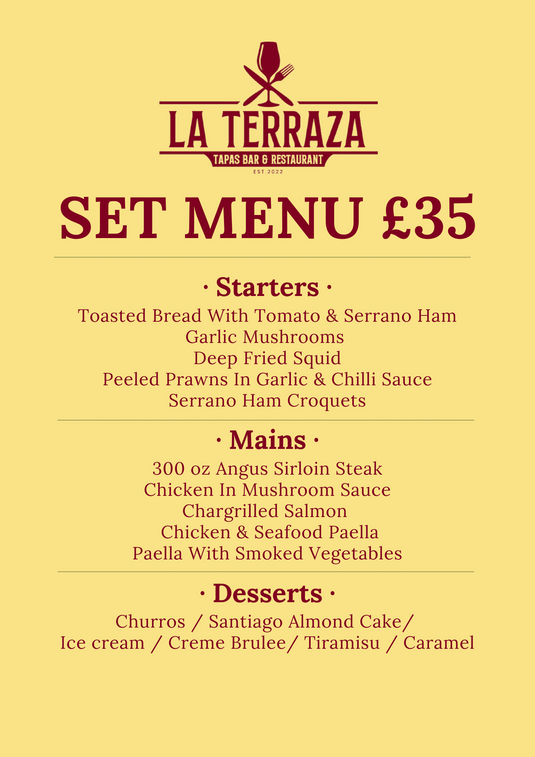 La Terraza Tapas Bar & Restaurant – La Terraza Tapas Bar & Restaurant